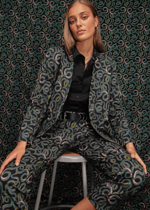 Peanuts X Wildfang Slim Crop Pant